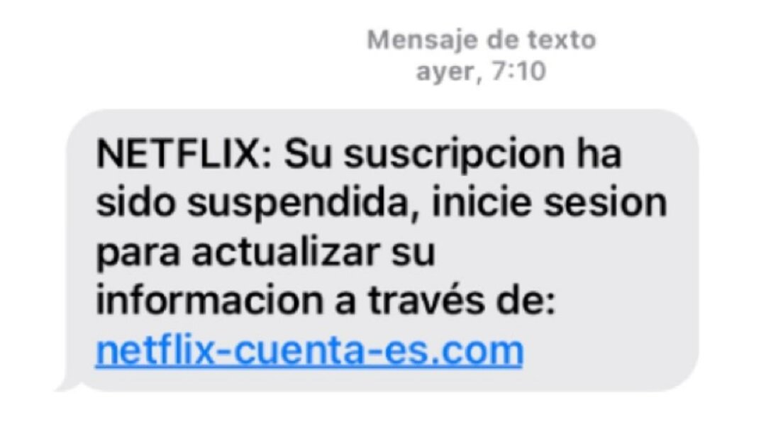 Did You Receive A Text From Netflix Regarding Your Suspended Account ...