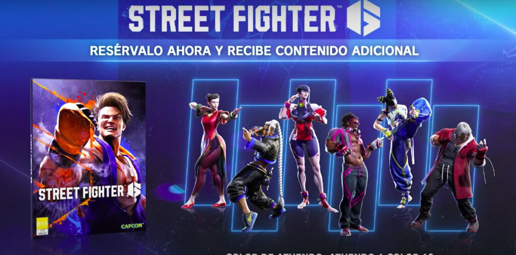 Reserva Street Fighter 6 y consigue skins gratis para hasta 6 ...