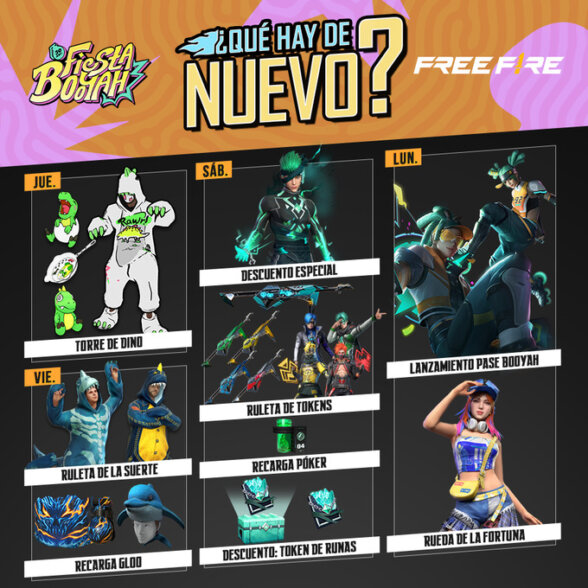 Free Fire Unveils Its New Weekly Schedule (April 26-May 3): These Are ...