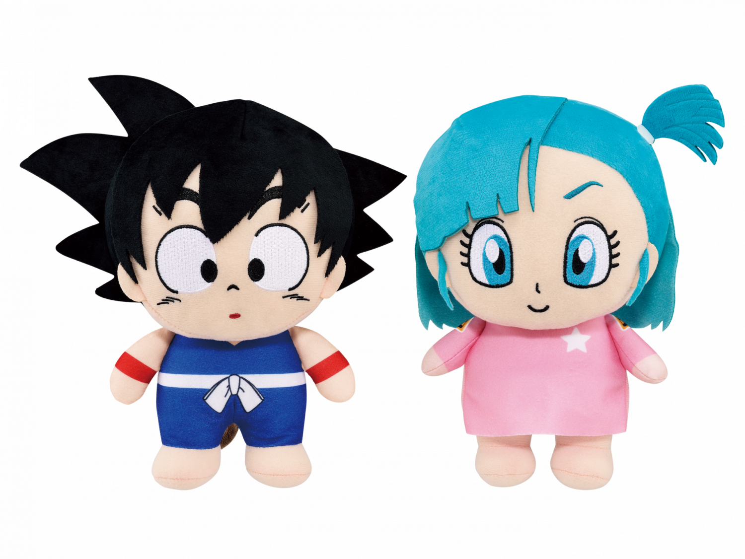 Dragon Ball Announces VERY Exclusive New Classic Goku And Bulma Plushes