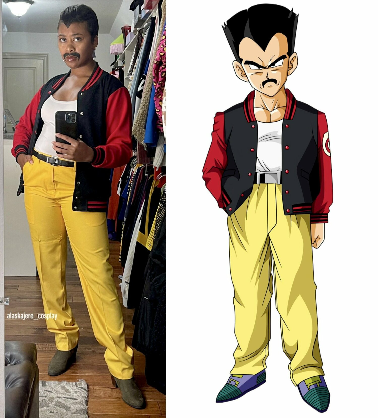 Dragon Ball: Una cosplayer se convierte en el ridículo Vegeta con ...