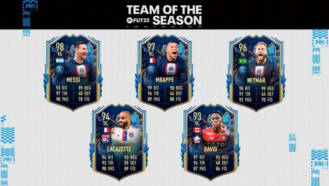 FIFA 23: predicción del TOTS de la Ligue 1 (Equipo de la Temporada)