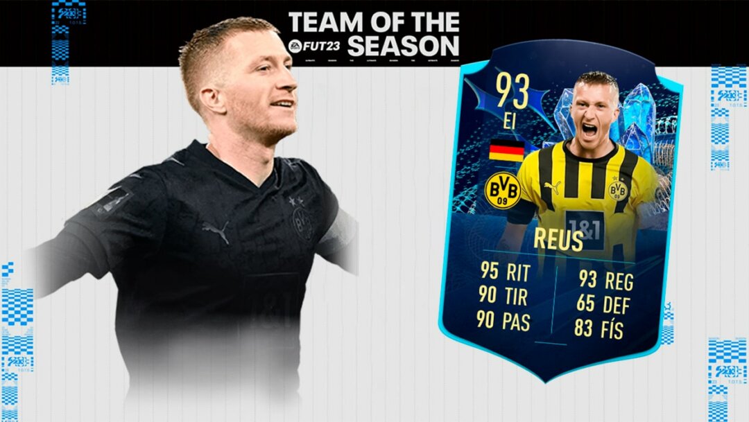 FIFA 23: ¿Merece la pena Marco Reus TOTS Moments? + Solución del SBC