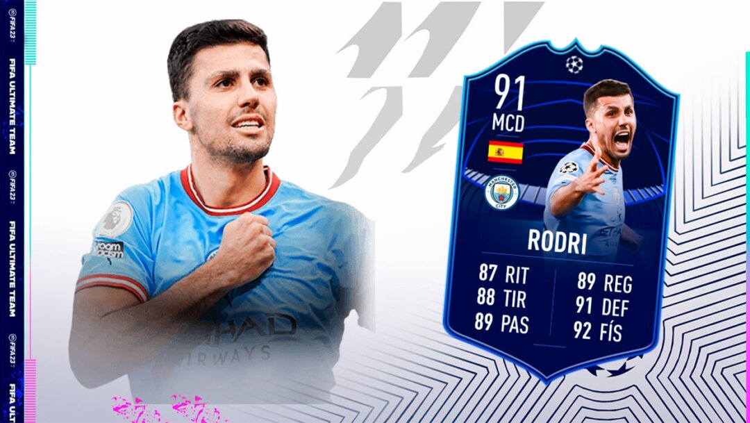 FIFA 23: ¿Merece la pena Rodri MOTM de la UCL? + Solución del SBC