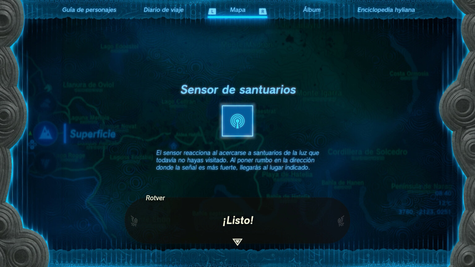Zelda Tears of the Kingdom: Como conseguir el Sensor Sheikah