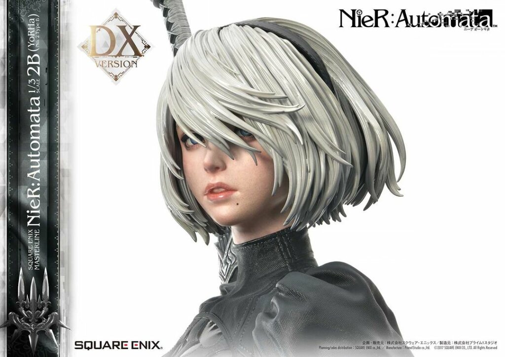 Flipa con esta alucinante estatua de 2B de NieR: Automata con un alto ...