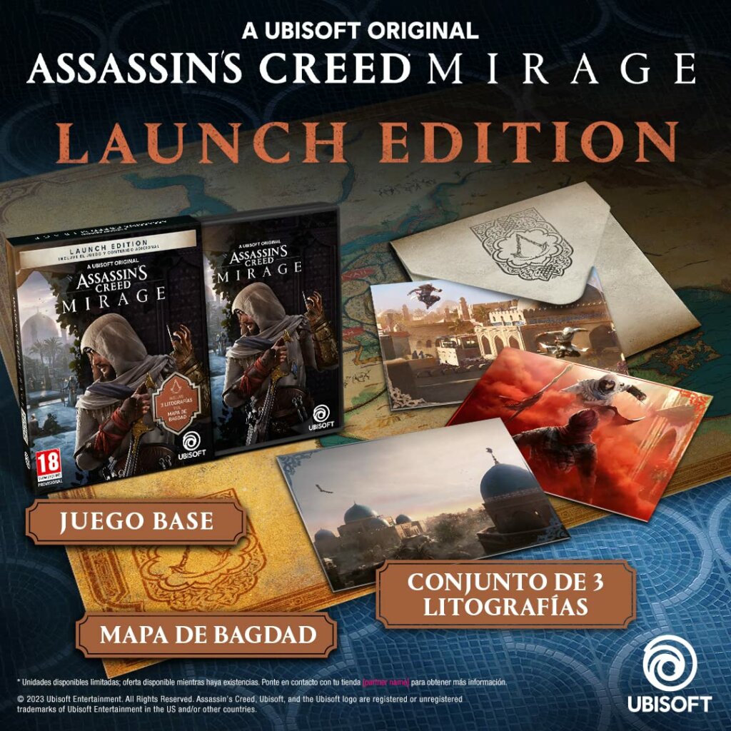 Reserva esta edición exclusiva de Assassin's Creed Mirage con Amazon y disfruta de contenido ...