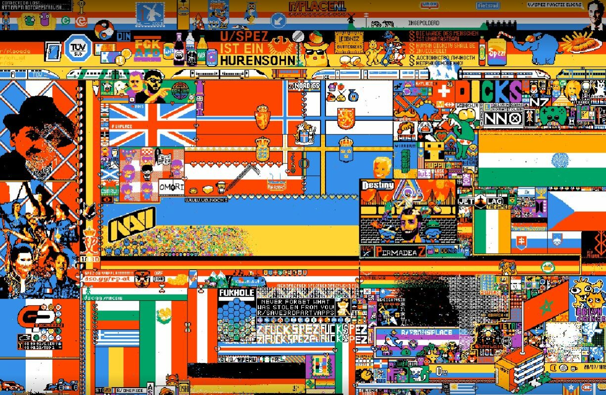 La impresionante 'Guerra de Píxeles' regresa a Reddit, ¡la batalla virtual que enfrenta a muchos ...