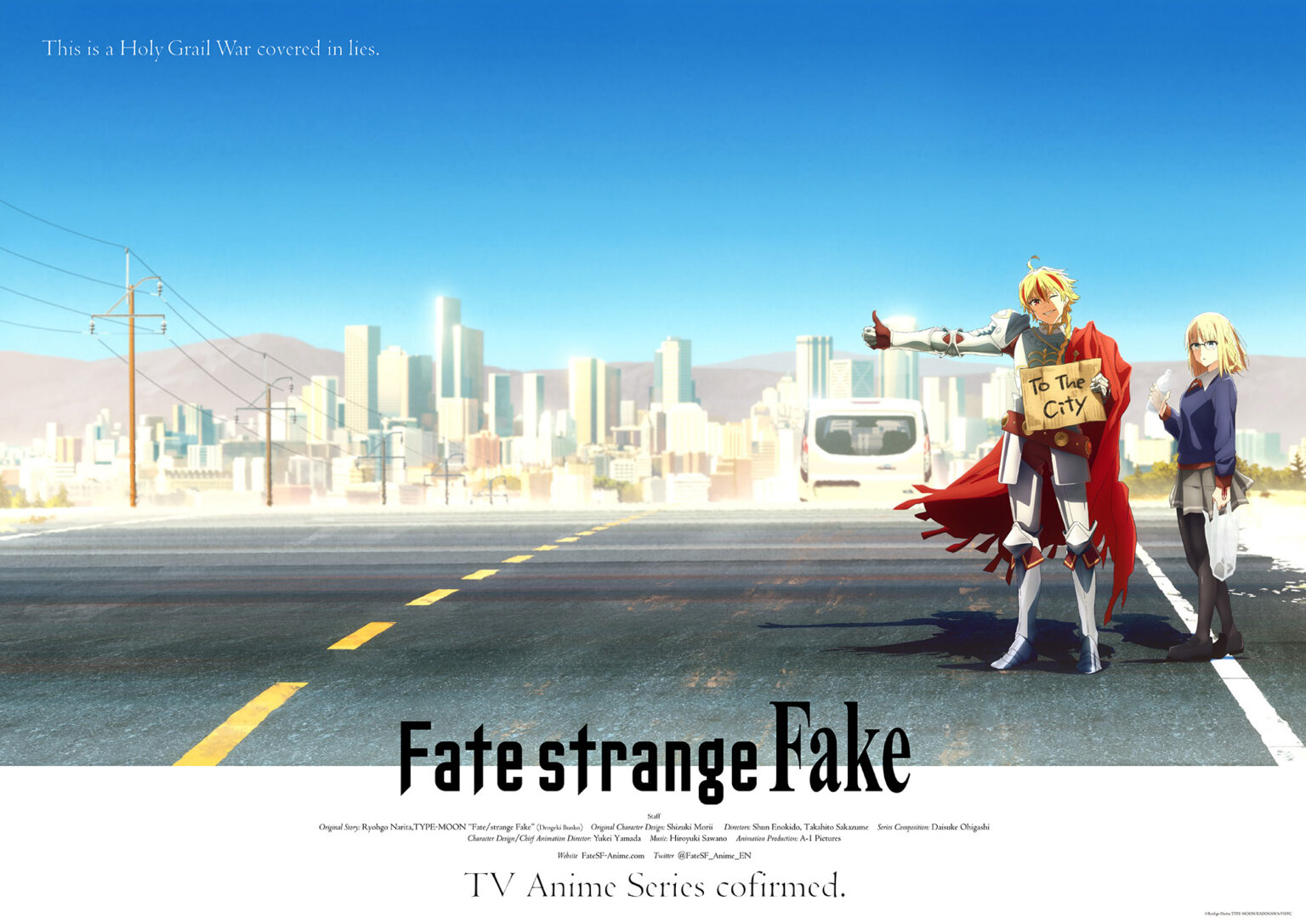 Fate/strange Fake es anunciado como serie de anime; no será un solo ...