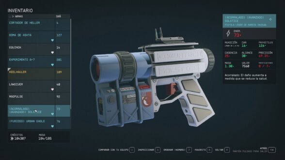 Starfield: esta es la lista completa de todas sus armas; ¿Cuáles son ...