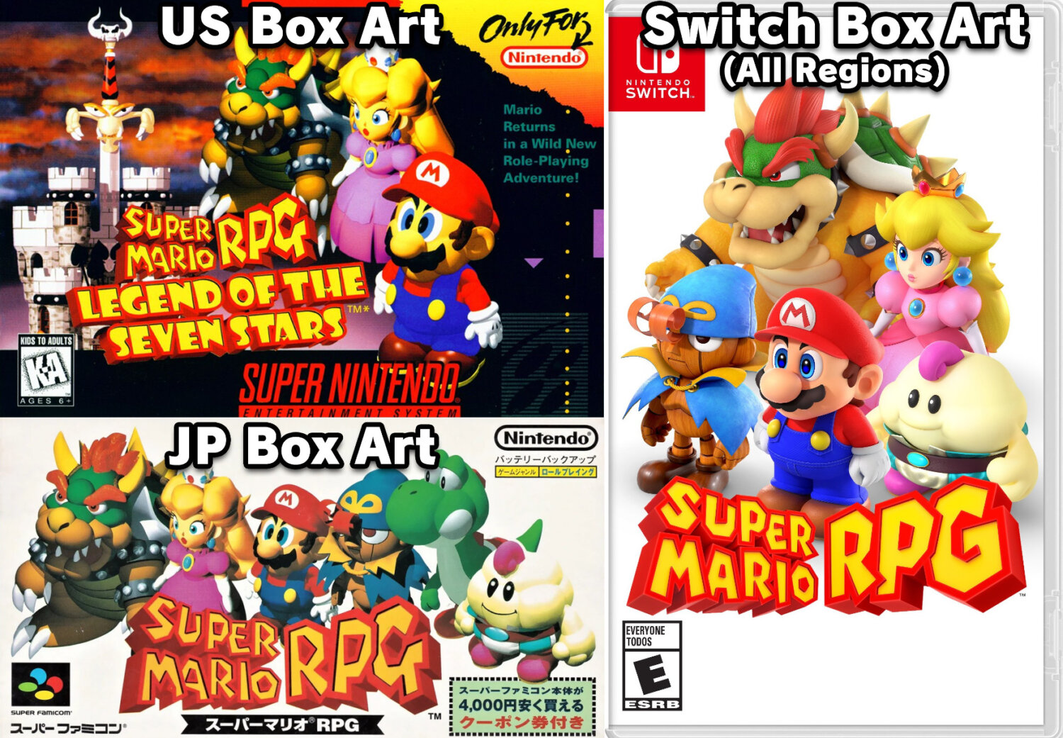 Descubren un detalle de los remakes de Super Mario RPG y Paper Mario ...