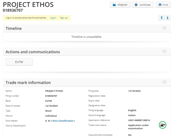 ¿Qué es Project Ethos? El nuevo proyecto registrado y en el que se ...