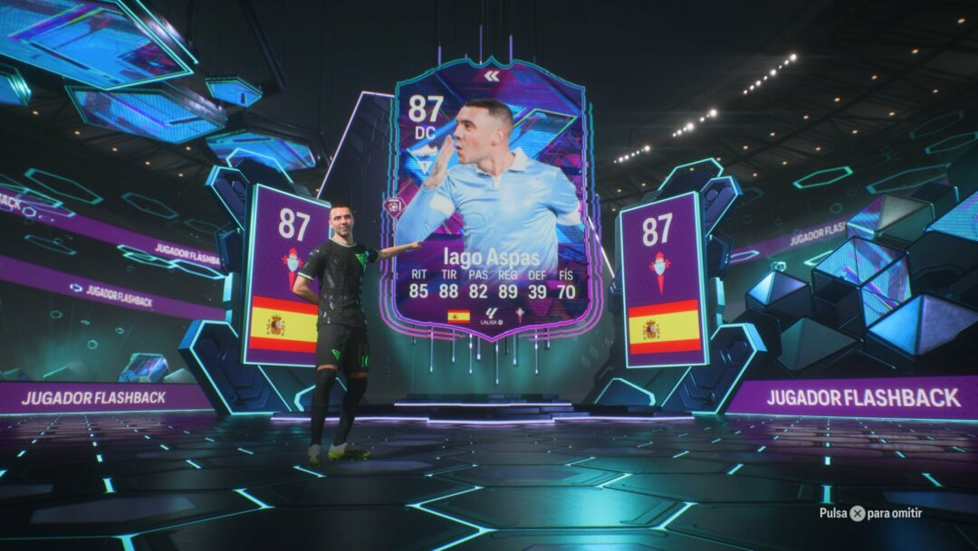EA Sports FC 24: ¿Merece la pena Iago Aspas Flashback? (Jugador SBC)