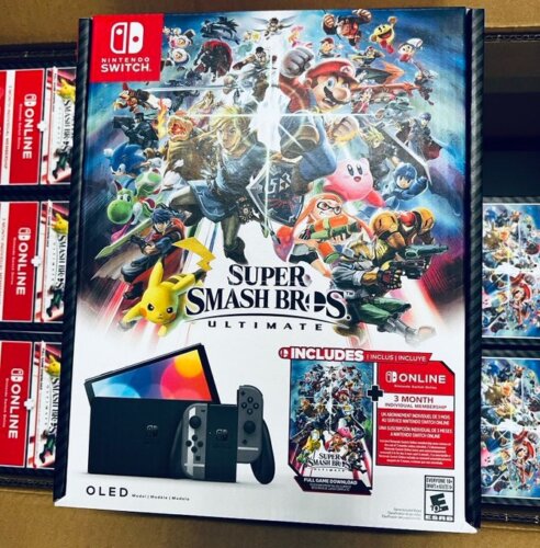 Filtrada una nueva Nintendo Switch OLED de Super Smash Bros. Ultimate ...