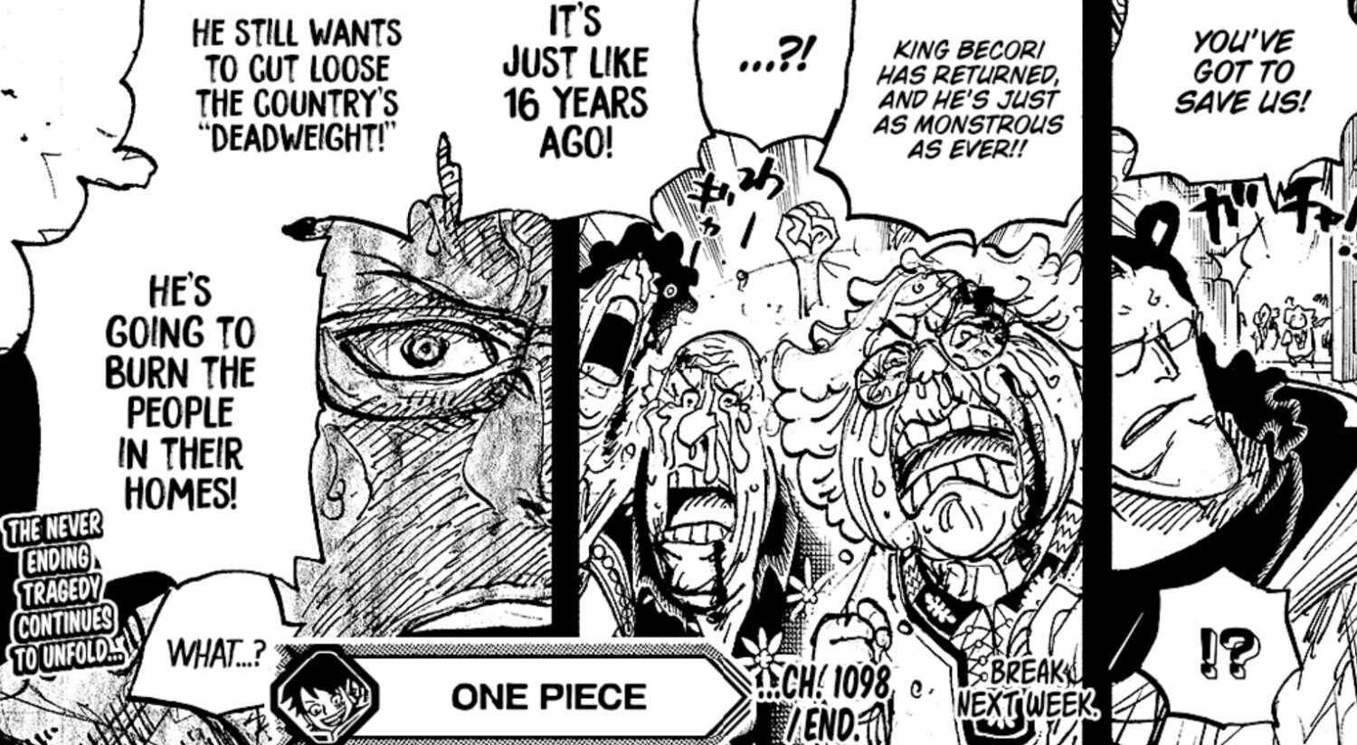 One Piece: el fatídico capítulo 1098 ya está filtrado al completo y con ...