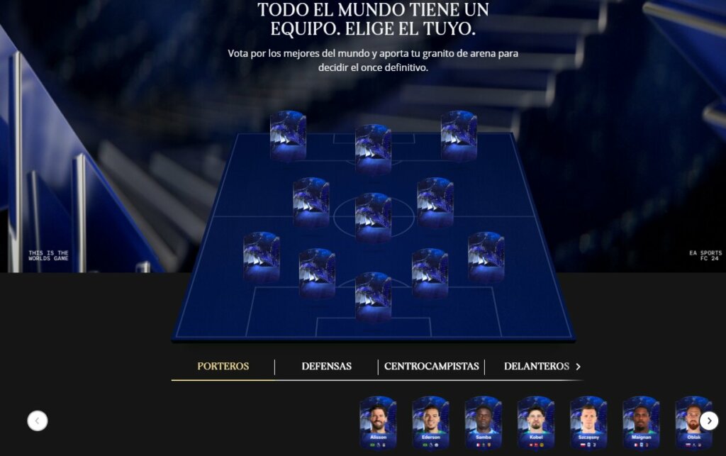 EA Sports FC 24: ya es posible votar por los TOTY (Equipos del Año) de ...