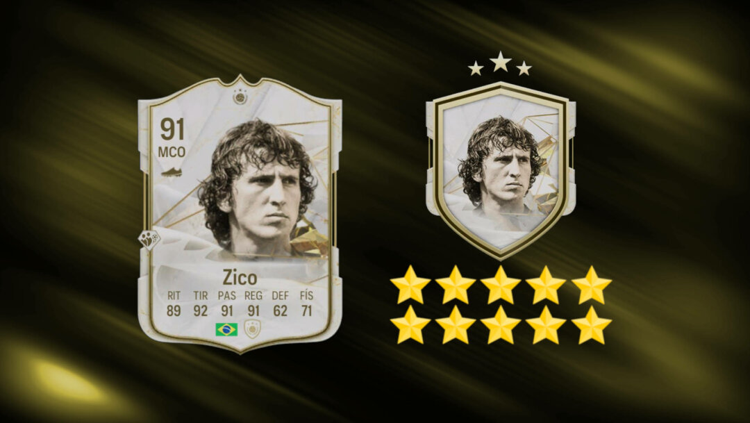 EA Sports FC 24: review de Zico Icono básico. ¿Es interesante su SBC?