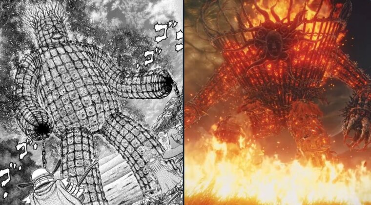 ¿Hay referencias a Berserk en el tráiler del DLC de Elden Ring? Los ...