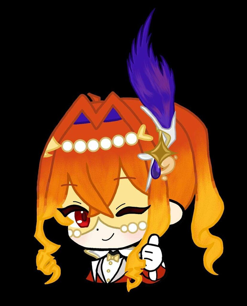 ¡Así es la Arconte Pyro! Se filtra un arte chibi de Genshin Impact que ...