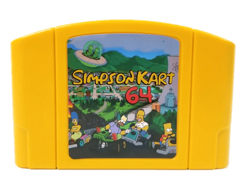 Así es Simpsons Kart 64, el mod de Mario Kart 64 que no sabías que ...