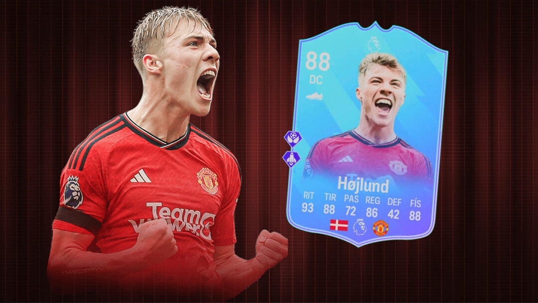 EA Sports FC 24: ¿Merece la pena Hojlund POTM de la Premier League ...