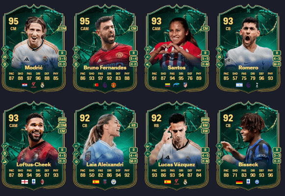 EA Sports FC 24: nueva Evolución para hacer aún mejores a cartas TOTS Live