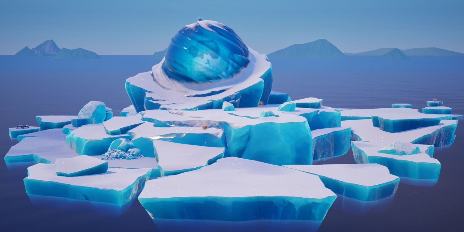 Fortnite: guía de dónde encontrar el iceberg en el que está congelado Aang de la serie de Avatar