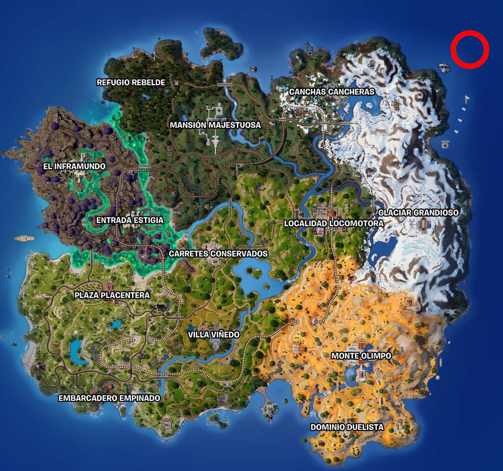 Fortnite: guía de dónde encontrar el iceberg en el que está congelado Aang de la serie de Avatar