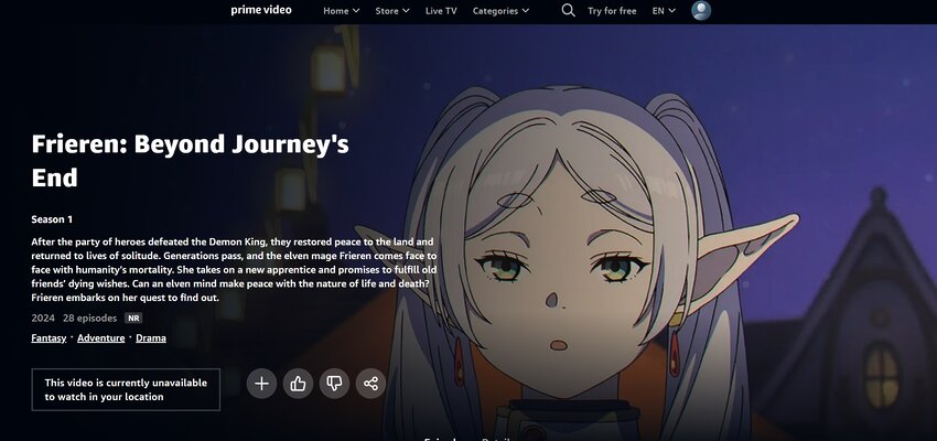 ¿Dónde ver el anime de Frieren al completo?