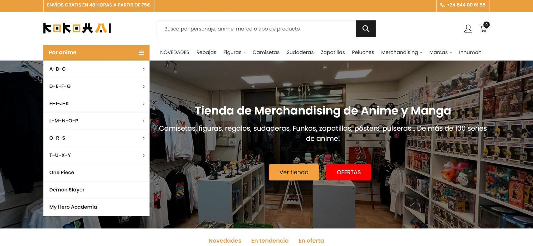 Las 7 mejores tiendas de anime para comprar figuras, camisetas y todo ...
