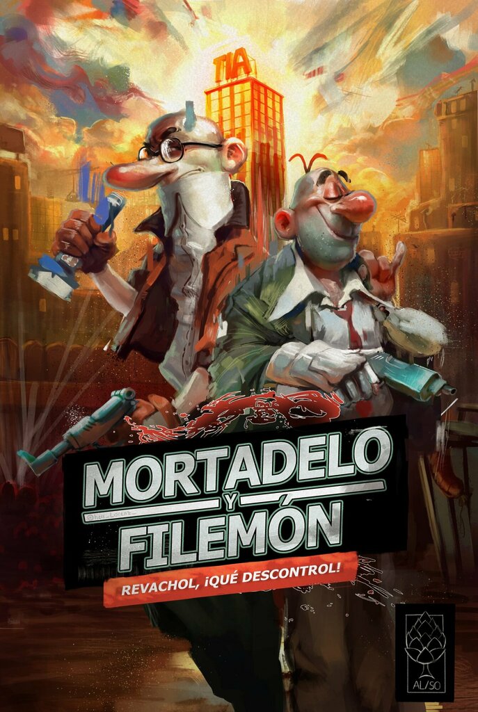 Crean un póster de Mortadelo y Filemón al estilo de Disco Elysium y ...