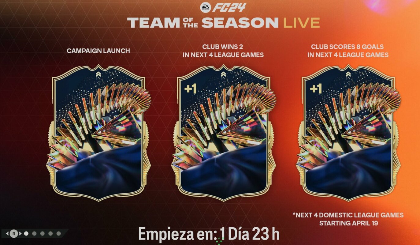 EA Sports FC 24: confirmado el sistema de mejoras de los TOTS LIVE (que ...