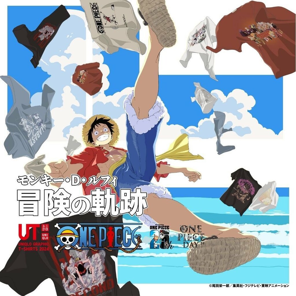 Uniqlo anuncia una nueva colección de ropa de One Piece para celebrar ...