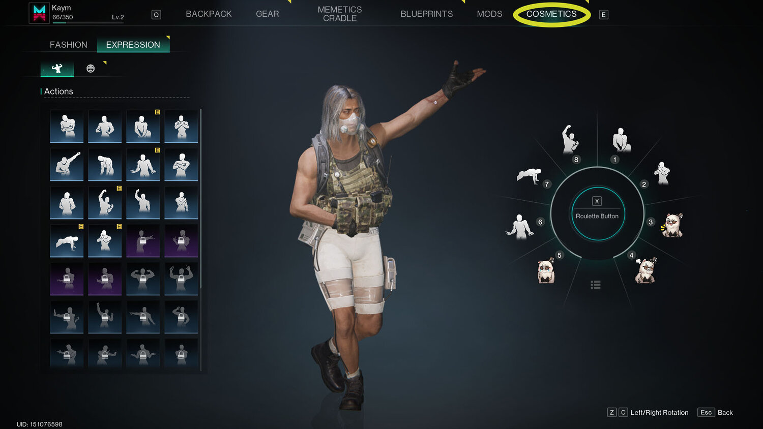 Cómo usar gestos en Once Human