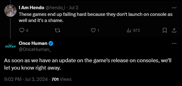 ¿Saldrá Once Human en PS5 y PS4? Esto es lo que sabemos actualmente