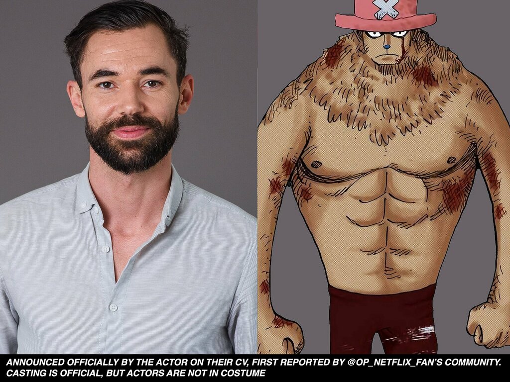 One Piece: El live-action de Netflix revela al actor de Chopper, pero ...
