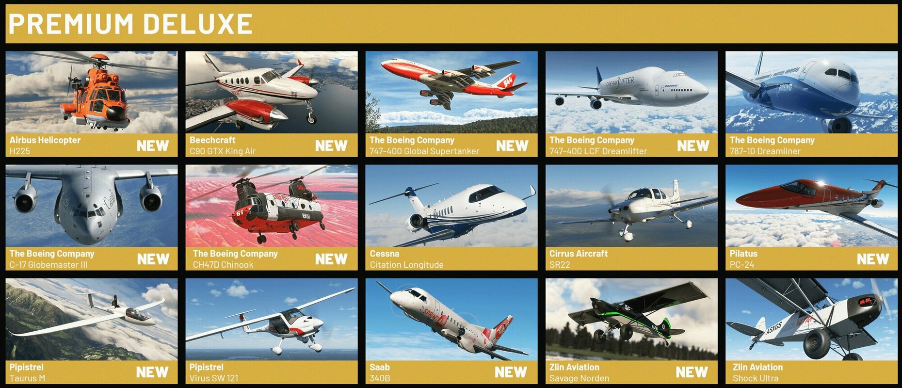 Todos los aviones de Microsoft Flight Simulator 2024 disponibles de ...