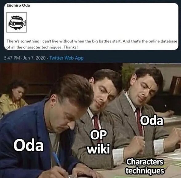 ¿Sabías que Eiichiro Oda suele consultar la wiki de One Piece antes de ...