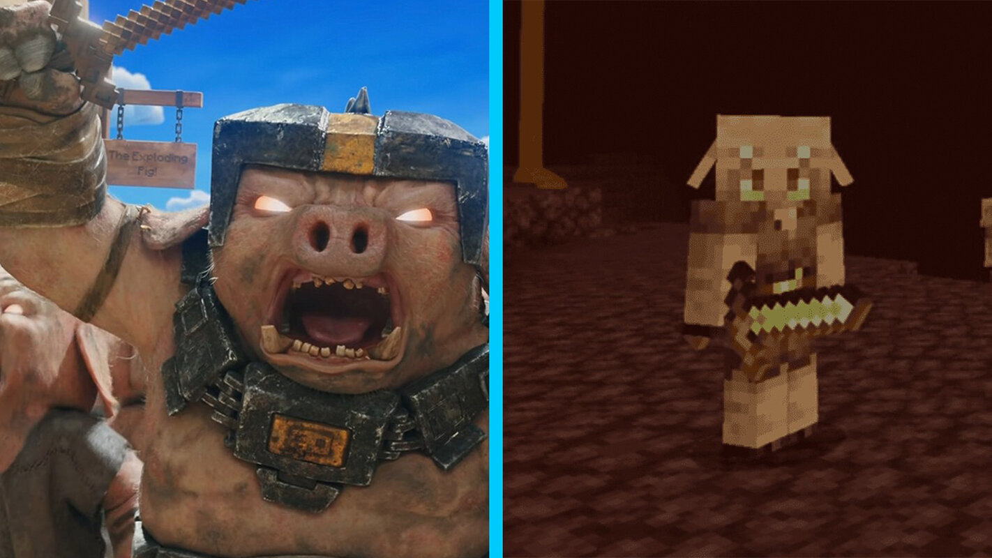 Minecraft: todos los mobs y personajes de la película comparados con el ...