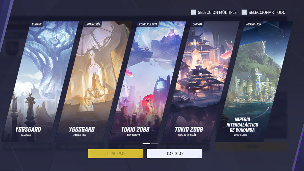 Todos los mapas y modos de juego en Marvel Rivals