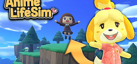 Este es Anime Life Sim, la descarada copia de Animal Crossing cuyo ...