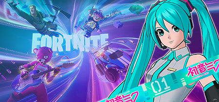 Hatsune Miku x Fortnite es real y así se ve su skin dentro del juego