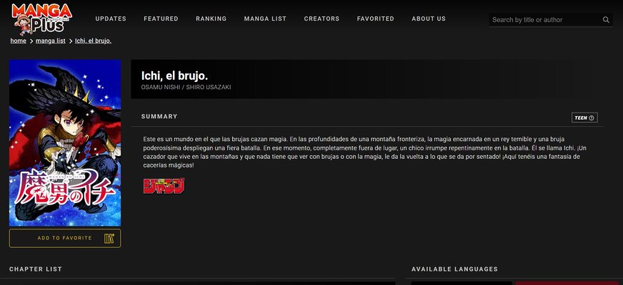 Ichi the Witch: El autor de My Hero Academia ya tiene nuevo manga favorito