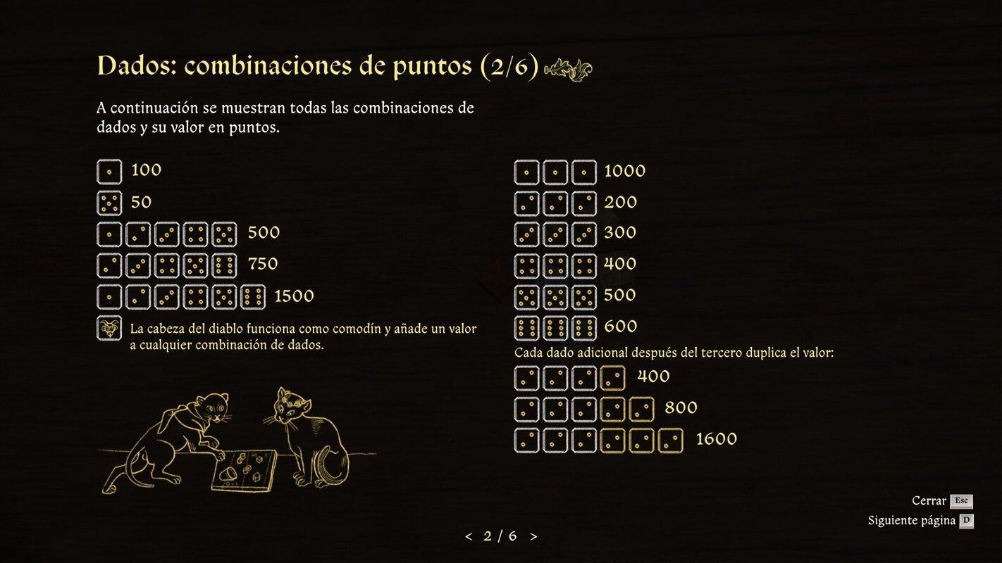 Cómo jugar a los dados en Kingdom Come Deliverance II: Domina el Farkle ...