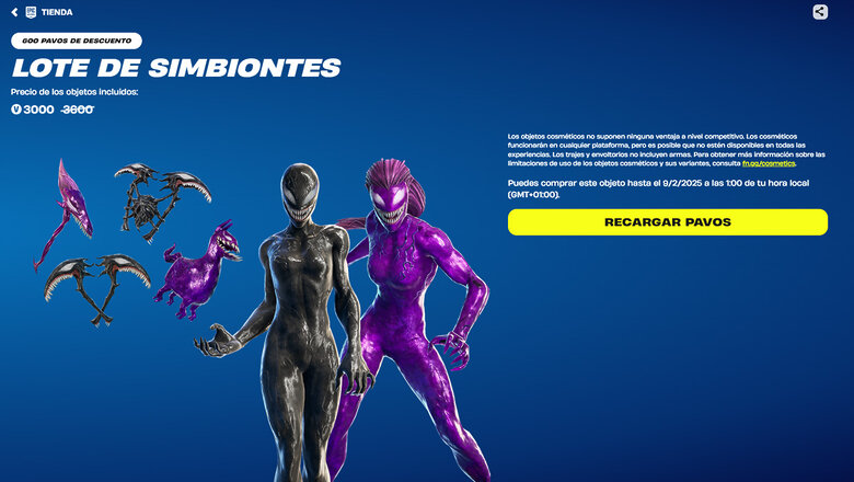 Cómo conseguir la skin She-Venom en Fortnite y hasta cuándo estará ...