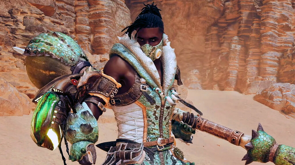 Cómo jugar con el Glaive Insecto en Monster Hunter Wilds