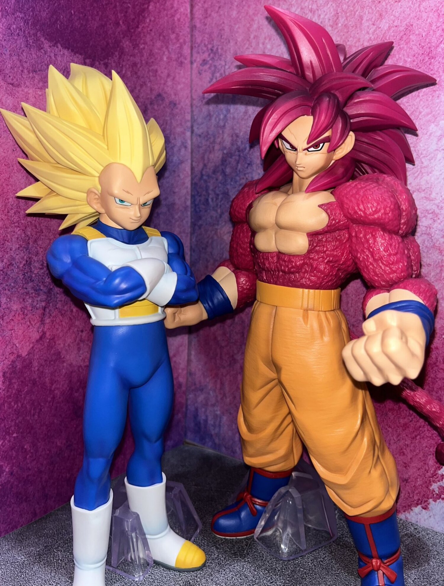 Dragon Ball Daima: así lucen Goku SSJ4 y Vegeta SSJ3 en sus nuevas figuras oficiales