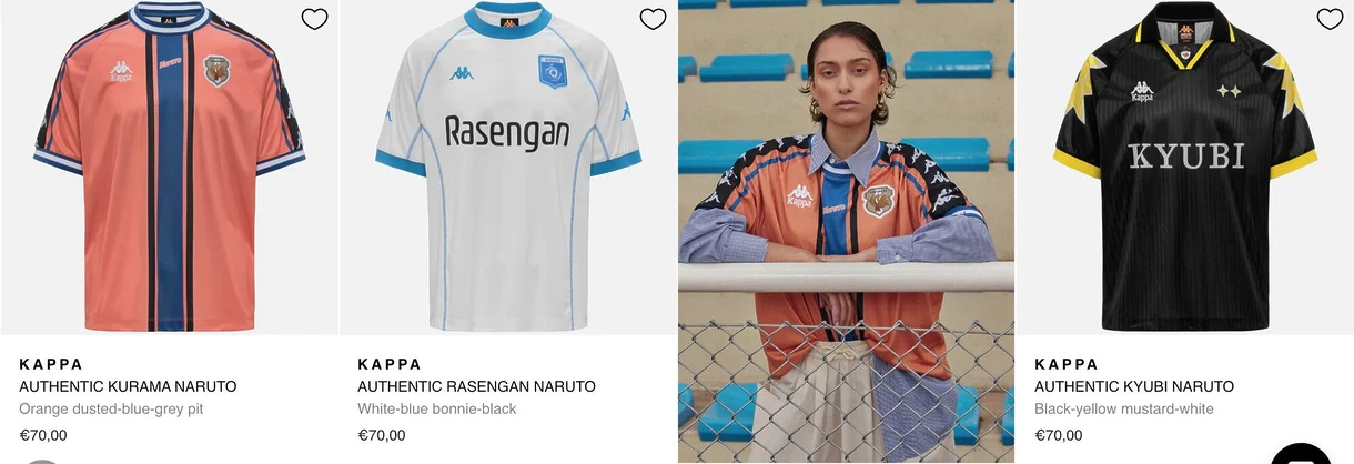 Naruto ya tiene sus propias camisetas de fútbol: elegir entre sus 7 ...